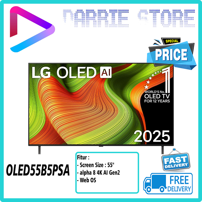 Jual LG TV OLED55B5PSA LG OLED TV 55 Inch Smart TV 4K alpha 8 Prosessor ...