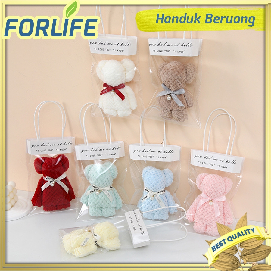 Jual Gift towel bear cute/ Handuk cute souvenir gift handuk lap wajah ...