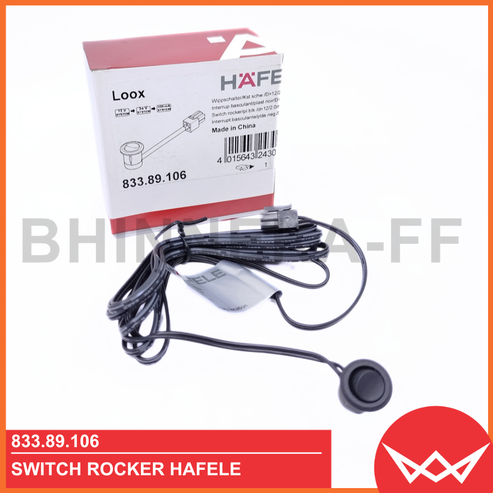 Jual Switch Rocker Hafele 833.89.106 Hitam | Shopee Indonesia