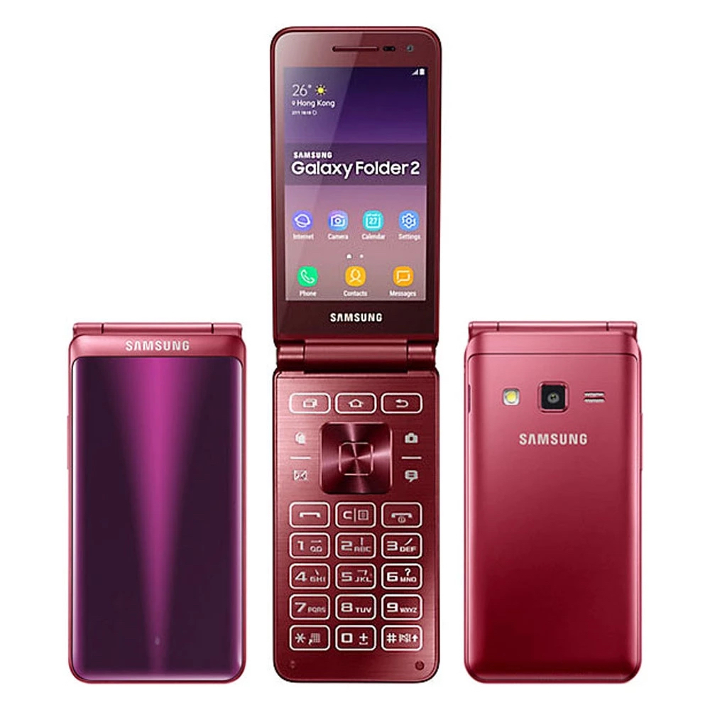 Jual Hp Samsung lipat Galaxy Folder 2 G1650 bisa W ADual Sim Keypad ...