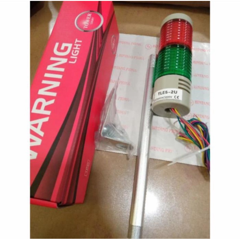 Jual Tower Light/Signal Tower/Lampu Menara multivolt 2 Warna 2U Tles ...