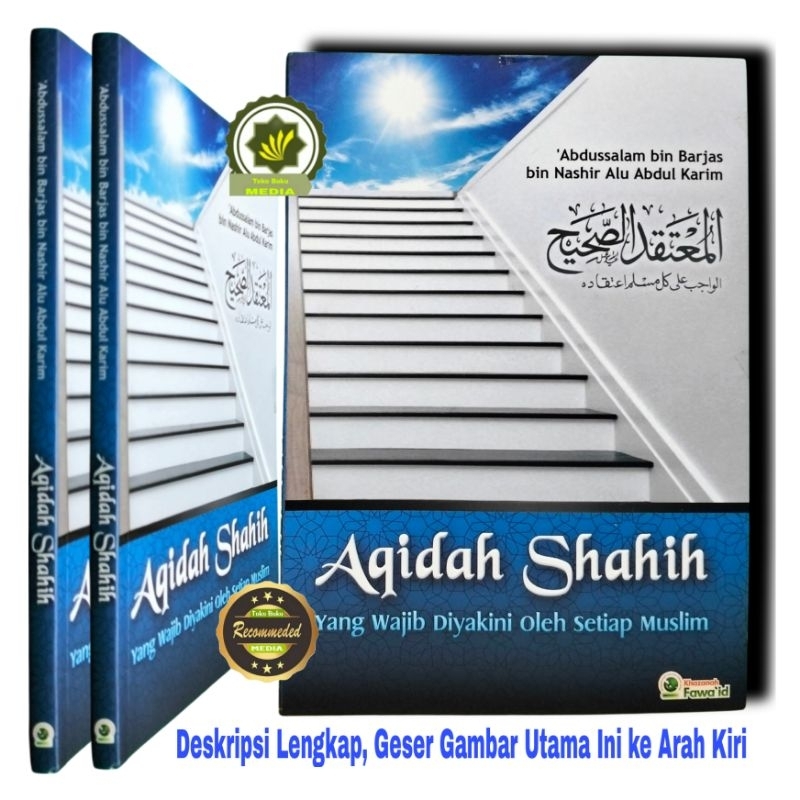 Jual Buku Pedoman AQIDAH SHAHIH Yang Wajib Diyakini Oleh Setiap Muslim AKIDAH SAHIH Pokok-Pokok ...