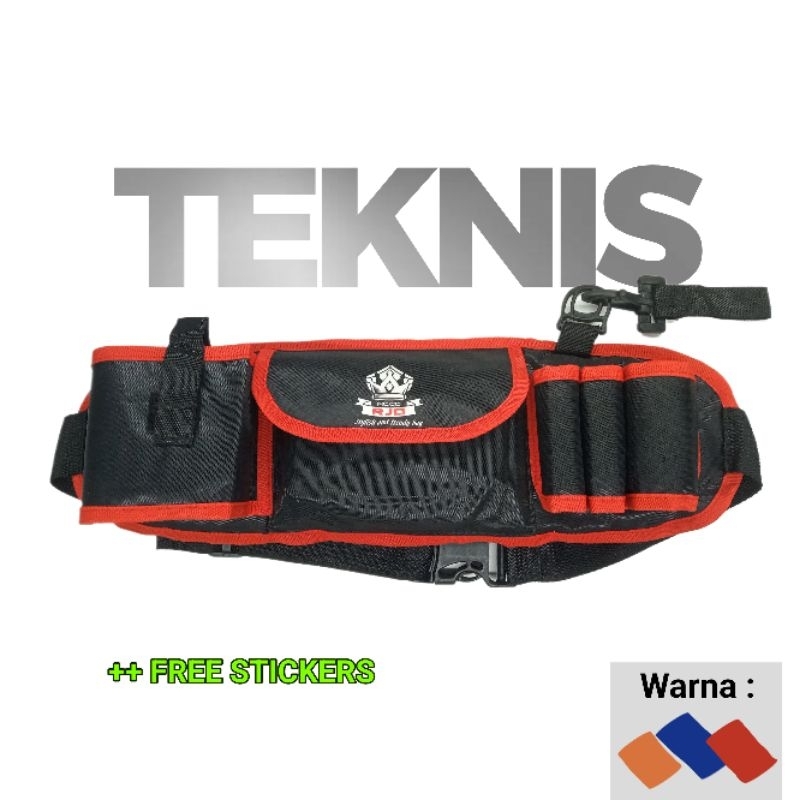 Jual Tas Pinggang Perkakas Serbaguna/ Tas Toolkit/ Tas Teknisi/ Tas ...