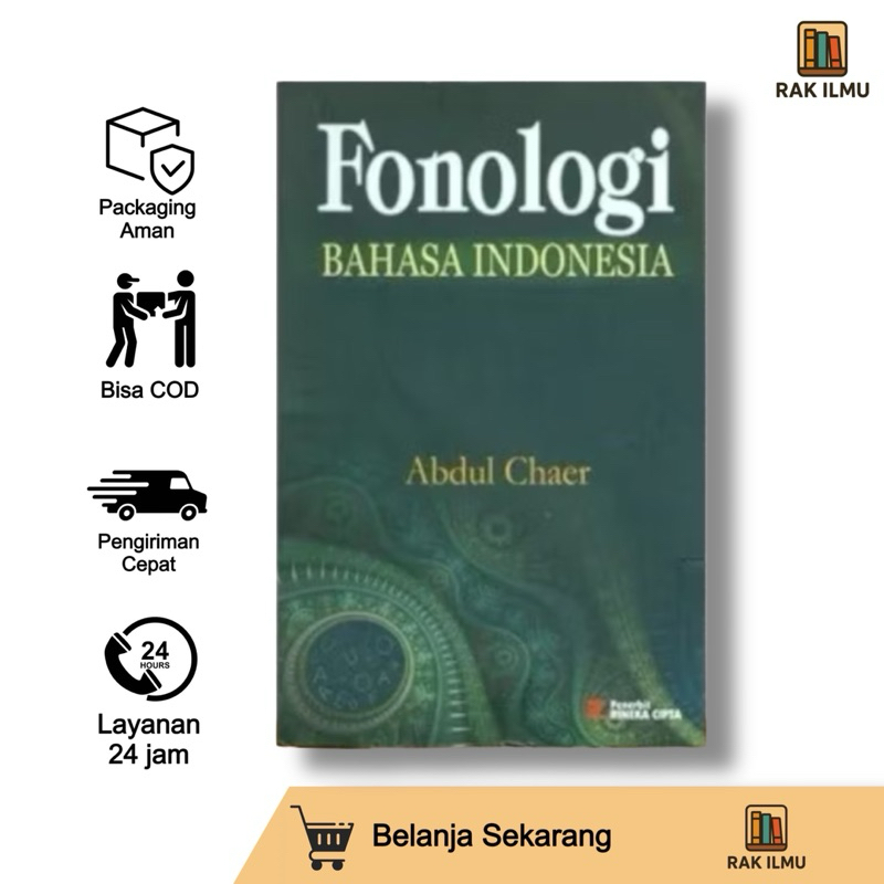 Jual BUKU FONOLOGI BAHASA INDONESIA - Abdul Chaer | Shopee Indonesia