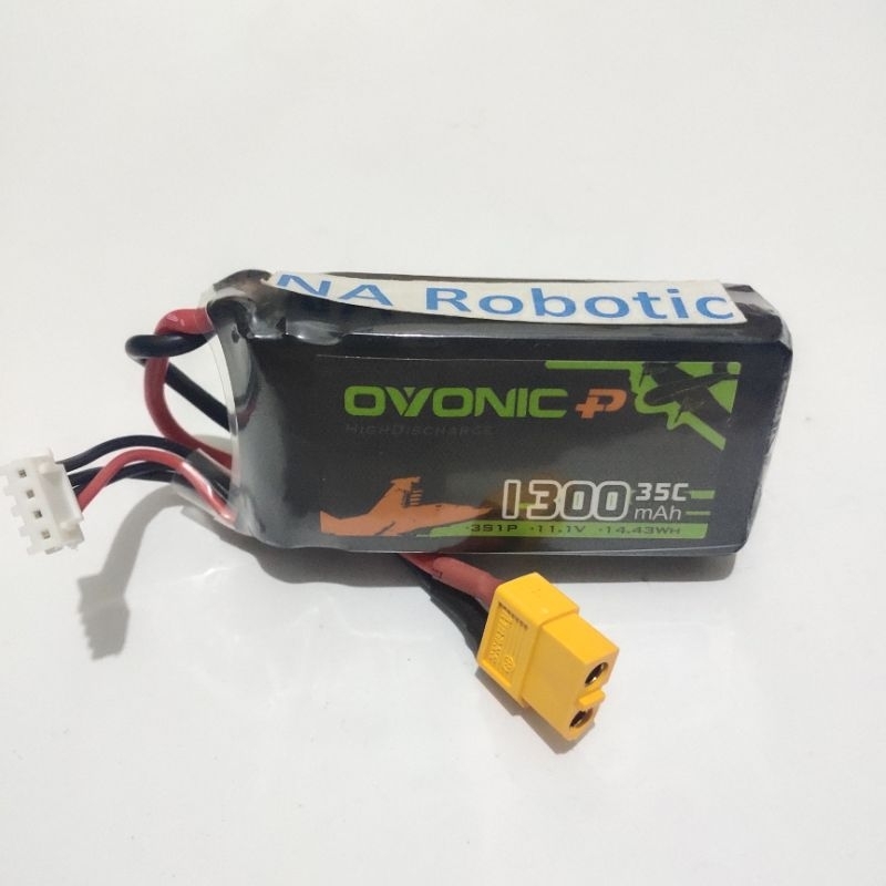 Jual Baterai Lipo Ovonic 1300mAh 3S 35C XT60 Plug | Shopee Indonesia