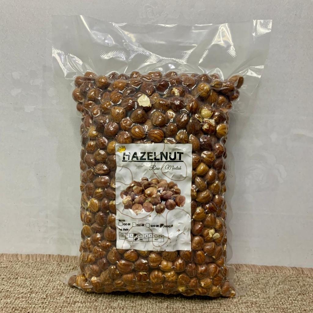 Jual (Mentah/ Raw) Hazelnut Raw / Kacang Hazel Mentah Natural 1 KG ...