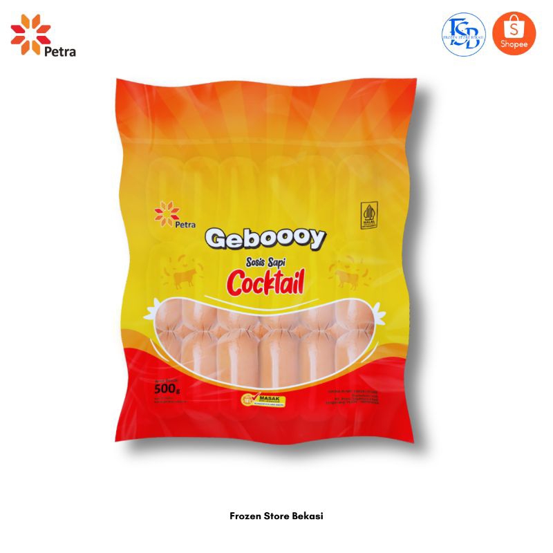Jual GEBOOOY COCKTAIL MERAH 500GR ( ISI 40 ) | Shopee Indonesia
