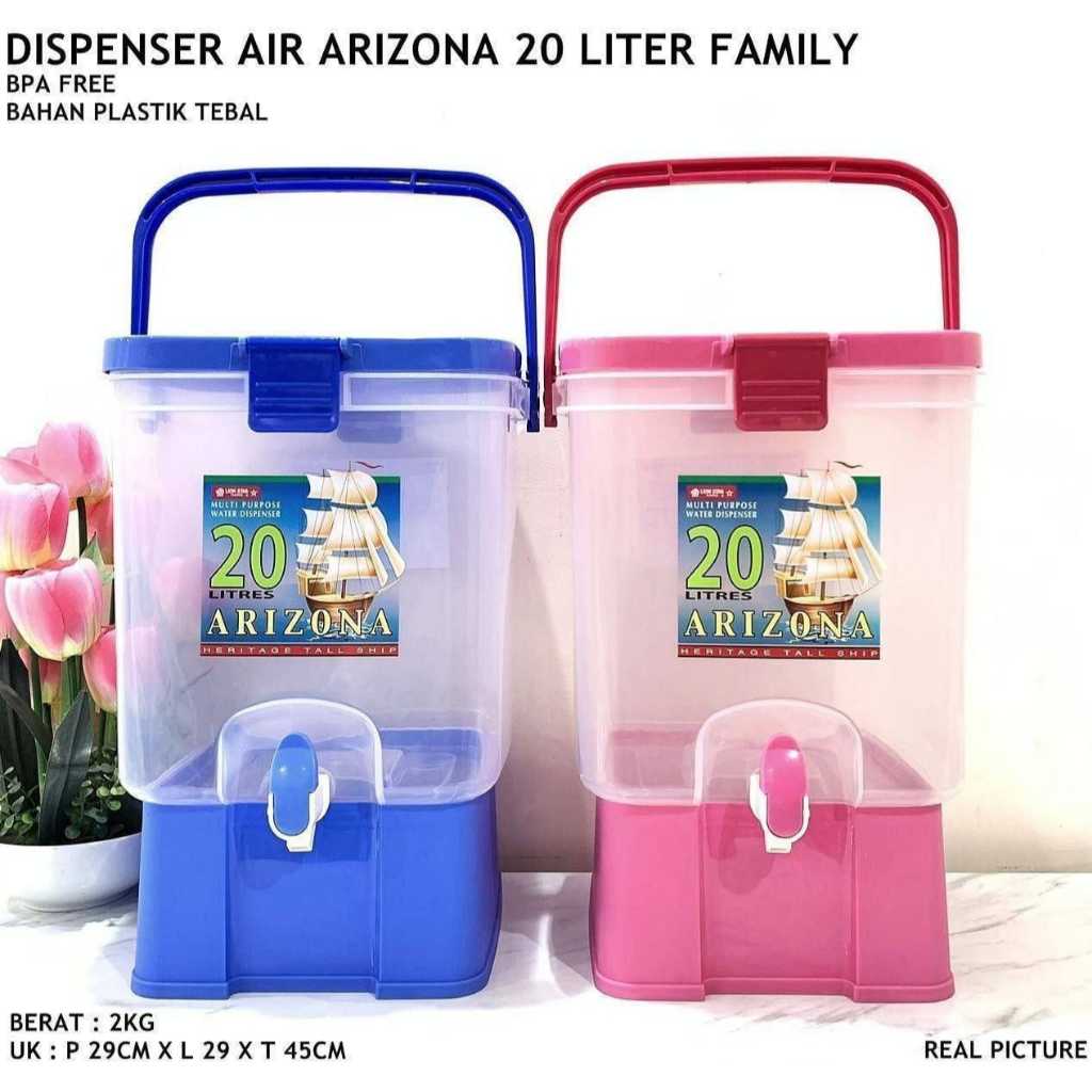 Jual DISPENSER AIR ARIZONA 20 LITER | Shopee Indonesia