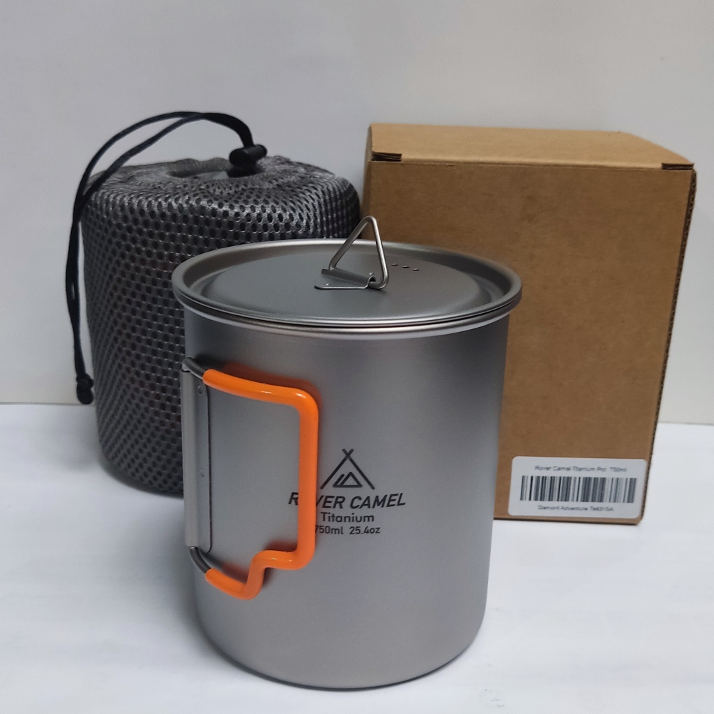 Jual Mug Titanium Cup 750ml Canister 110gr bisa masuk | Shopee Indonesia