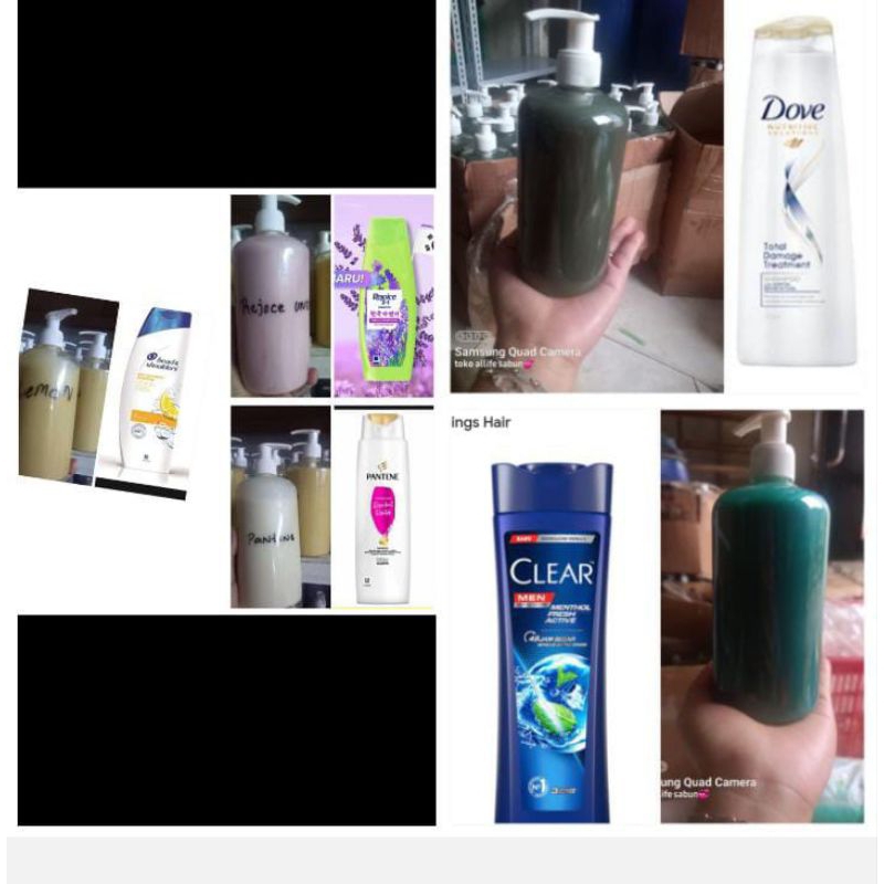 Jual REPACK CURAH 500 ml SAMPO BOTOL 500ML | Shopee Indonesia