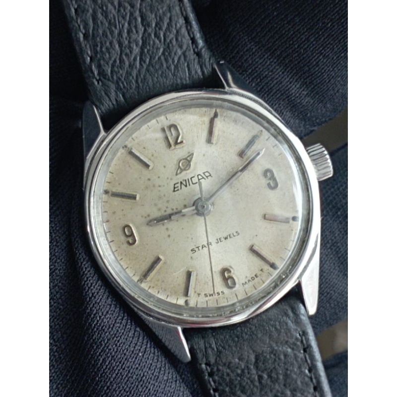 Jual JAM TANGAN ENICAR MANUAL WINDING ORIGINAL | Shopee Indonesia
