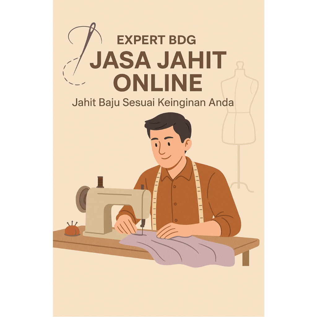 Jual Jasa Jahit Online – Jahit Baju Wanita / Pria Custom Model & Ukuran ...