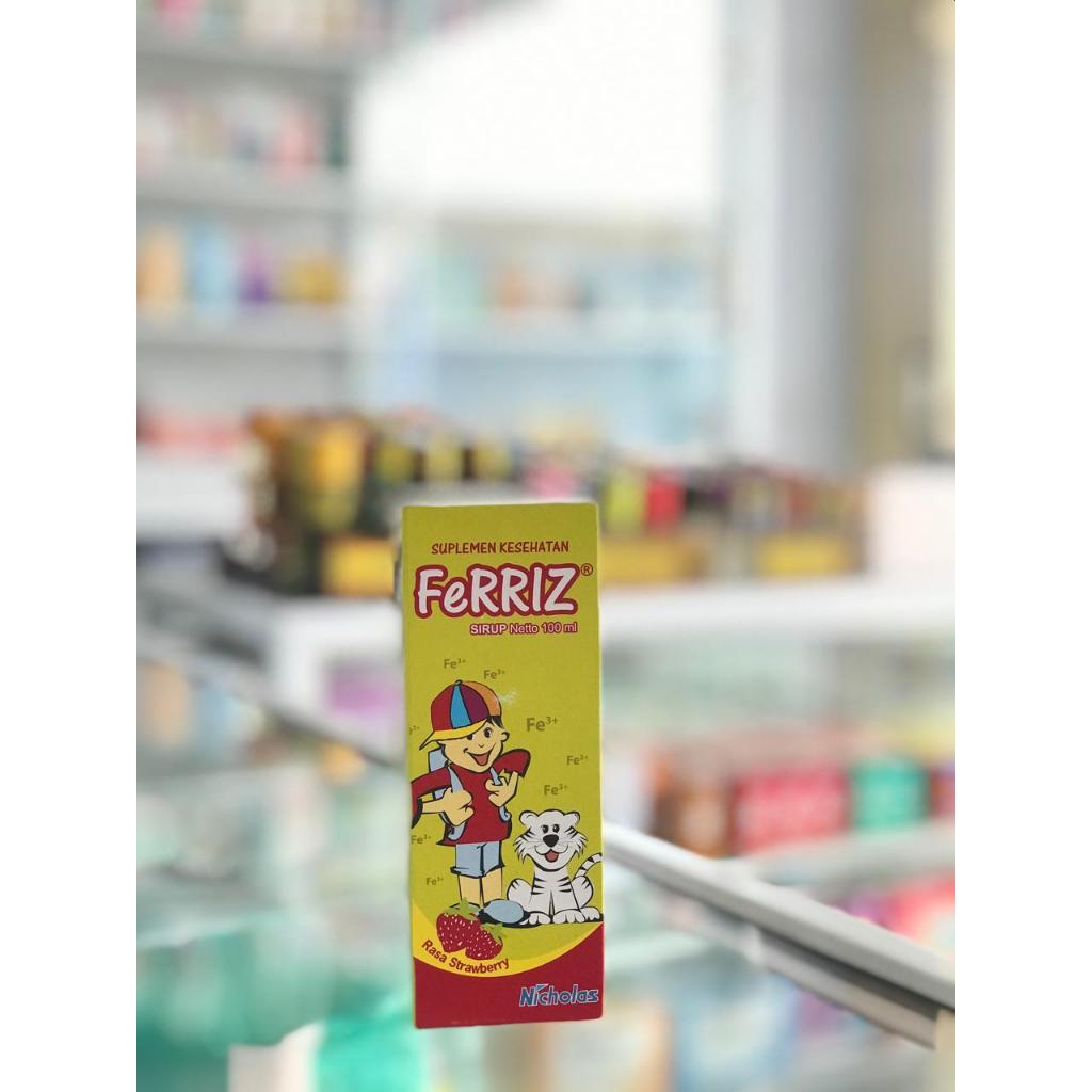 Jual FERRIZ SYRUP 100 ML#SUPLEMEN ZAT BESI ANAK | Shopee Indonesia