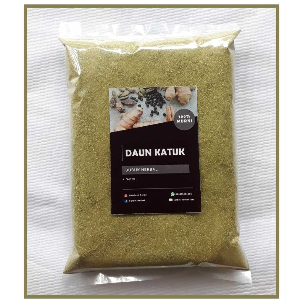Jual Daun Katuk Bubuk 100 gram / 250 gram / Serbuk Daun Katuk Garansi ...