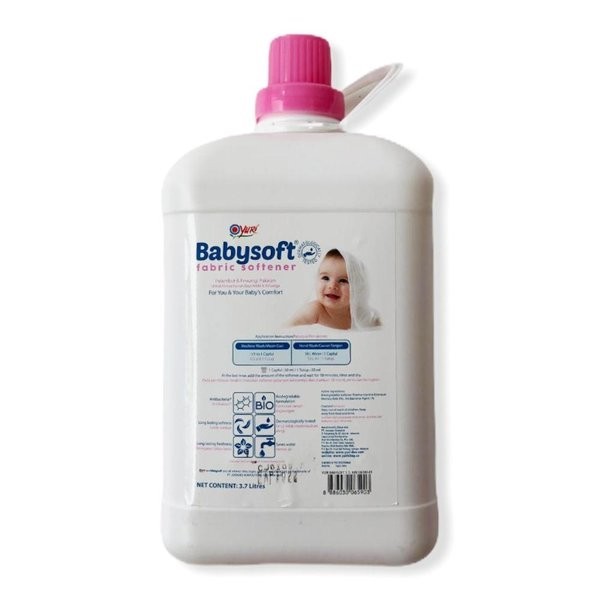 Jual Yuri BabySoft Softener Jerigen 3.7 Liter Pelembut Pewangi Pakaian ...