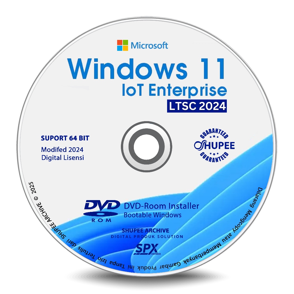 Jual BISA COD - DVD Windows®_11_iot_enterprise_LTSC_2024_x64 | Shopee ...