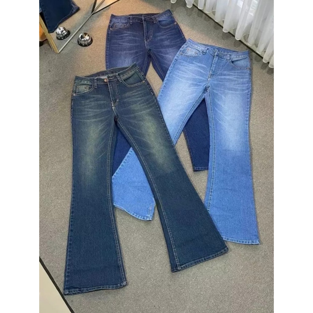 Jual LOVINA - Celana Jeans Cutbray Wanita - Jeans Cutbray Wanita - Highwaist Jeans Cutbray Loose ...