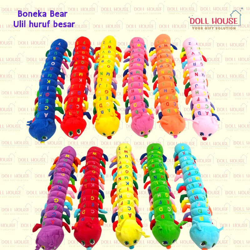 Jual Boneka Ulat ulil / Boneka Hewan Ulat Ulil / Boneka Ulil / Boneka ...