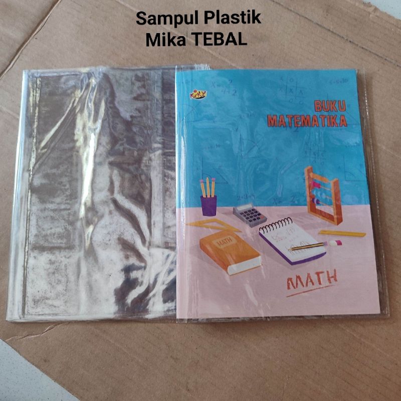 Jual 10 Pcs Sampul Buku Tulis Plastik Mika TEBAL ( Kwarto & Boxy ) | Shopee Indonesia