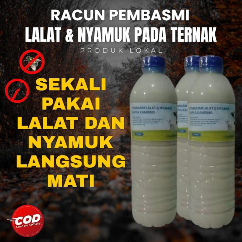 Jual PEMBASMI LALAT KUTU DAN NYAMUK PADA SAPI&KAMBING | Shopee Indonesia
