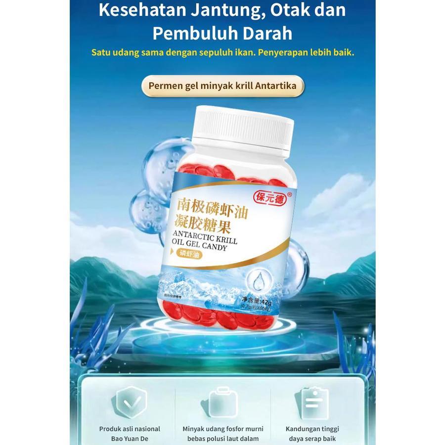 Jual Minyak Krill Antartika Halal Kapsul Lunak Fosfolipid Astaxanthin ...