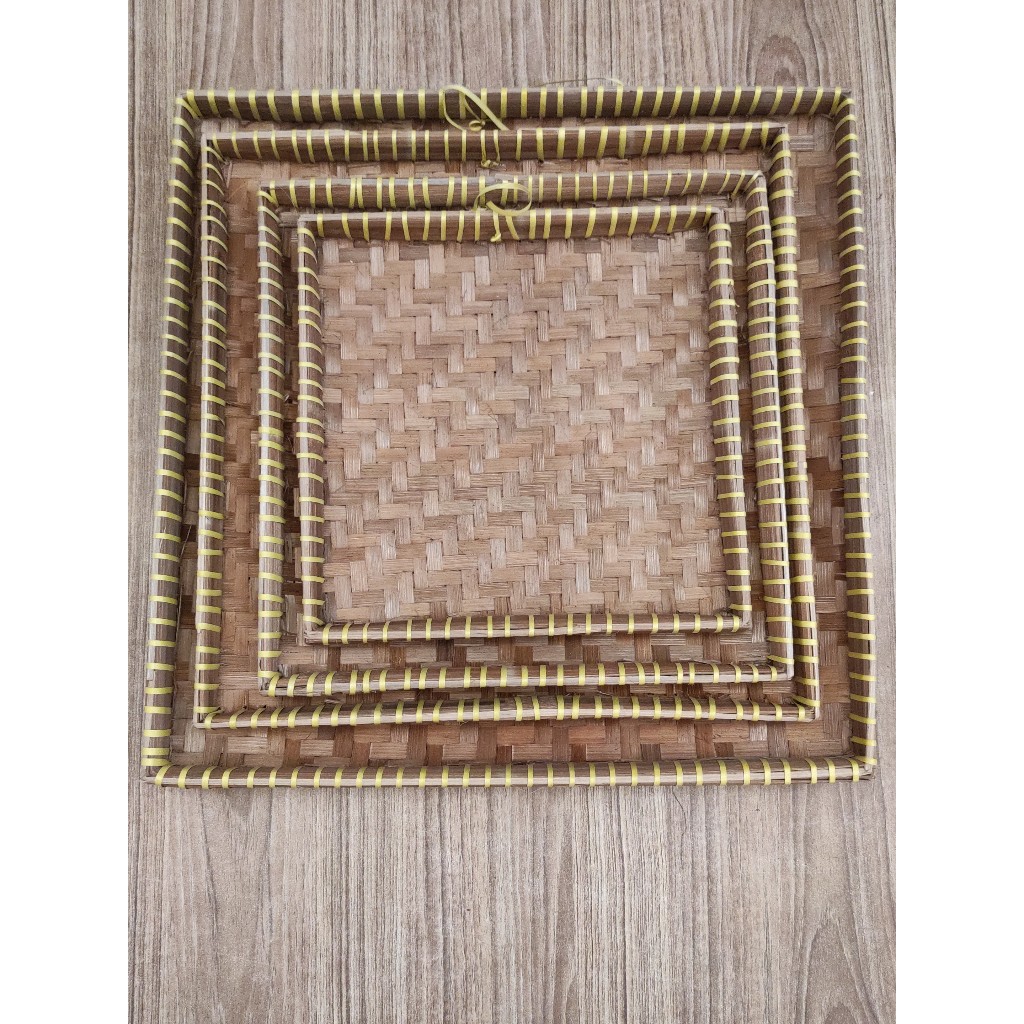 Jual Tampah bambu kotak / Tambir bambu kotak / Tempeh bambu kotak ...