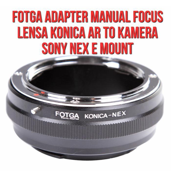 Jual Fotga Lens Adapter | KONICA - NEX | Lensa Konica AR Lenses to Body ...