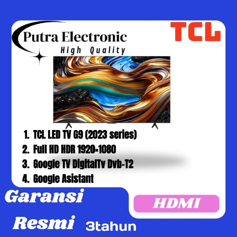 Jual TCL LED TV 32G9 32 Inch HD GOOGLE TV 2023 SERIES | Shopee Indonesia
