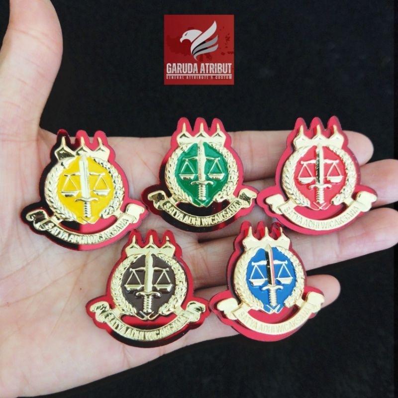 Jual Pin Safari Jaksa Kejaksaan Sepuh Gold | Shopee Indonesia