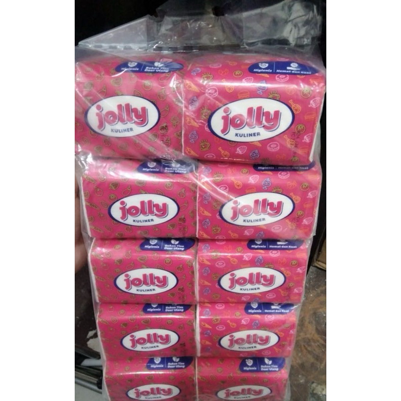 Jual Tissu JOLLY POP UP CAFE 200s PER PACK ISI 10 Tisu Cafe 200 sheet ...