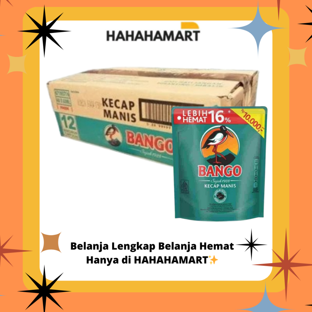 Jual Bango 265gr Kemasan 10000 Refill Harga Karton Isi 24pcs | Shopee ...