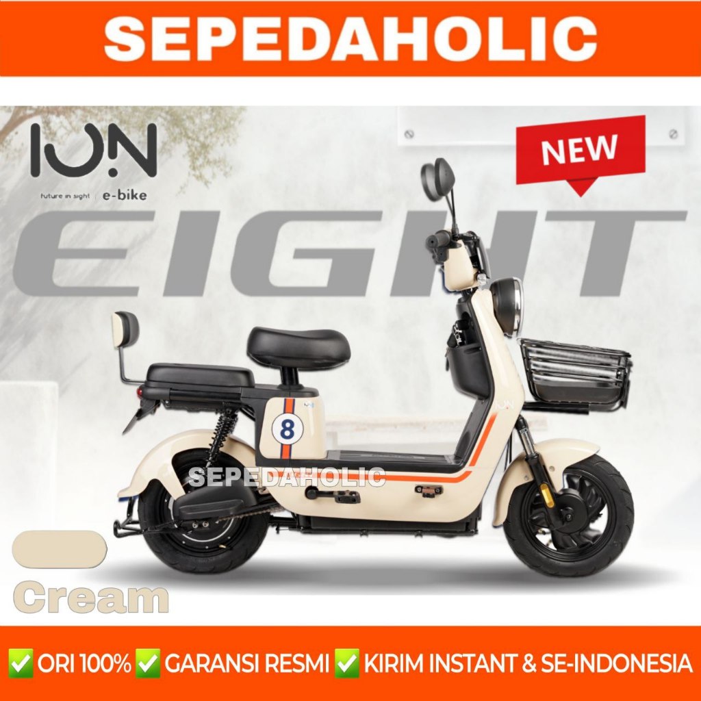 Jual Sepeda Listrik ION EIGHT BY ELEMENT 350 Watt Electric E Bike ...