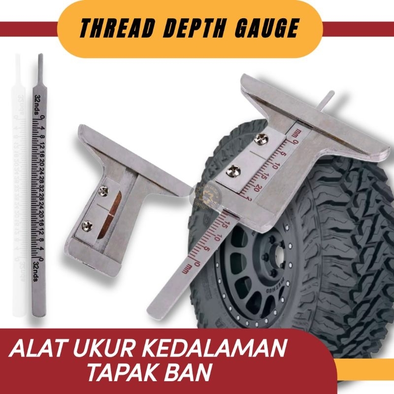 Jual ALAT UKUR KEDALAMAN TAPAK BAN | Shopee Indonesia