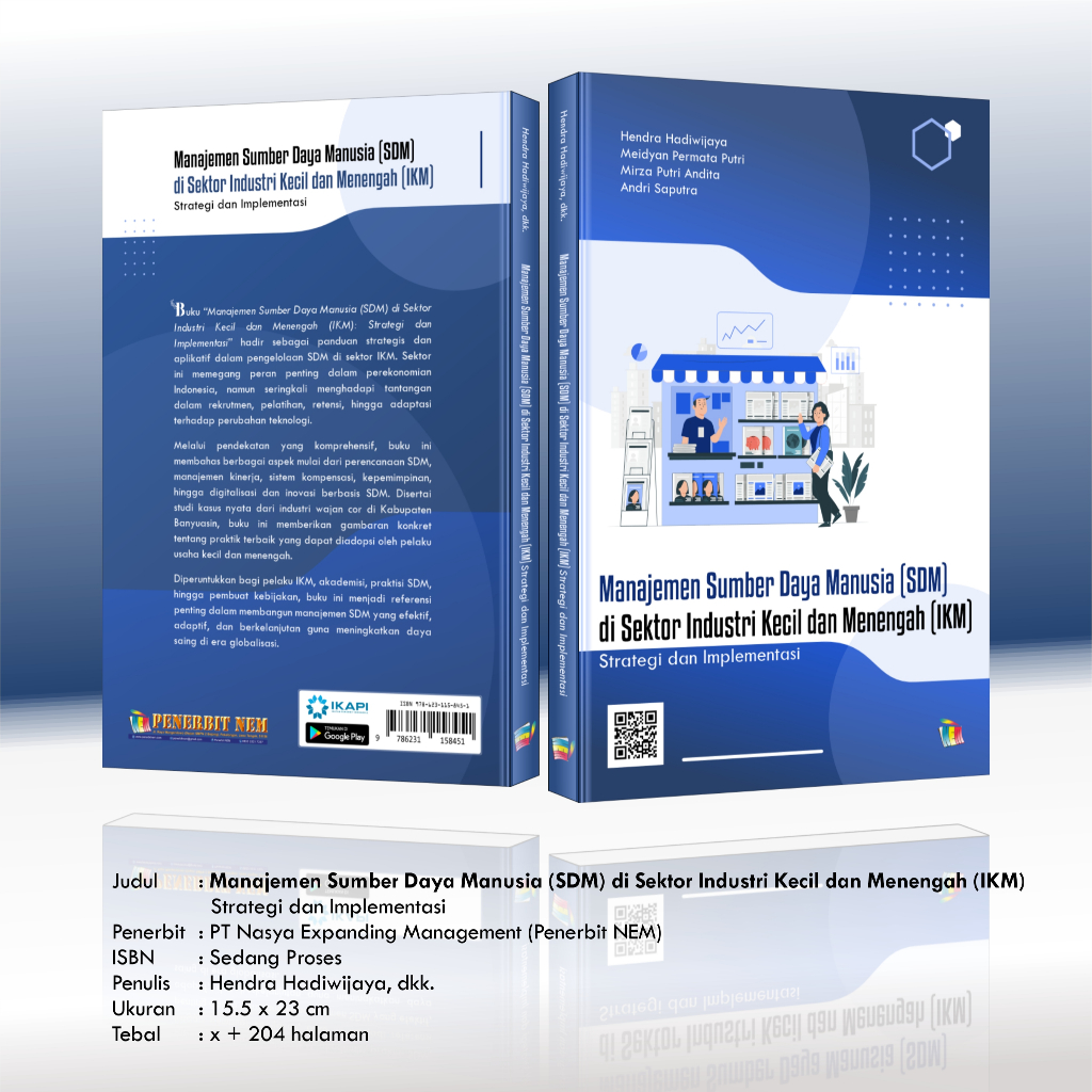 Jual Buku Manajemen Sumber Daya Manusia (SDM) di Sektor Industri Kecil dan Menengah (IKM ...