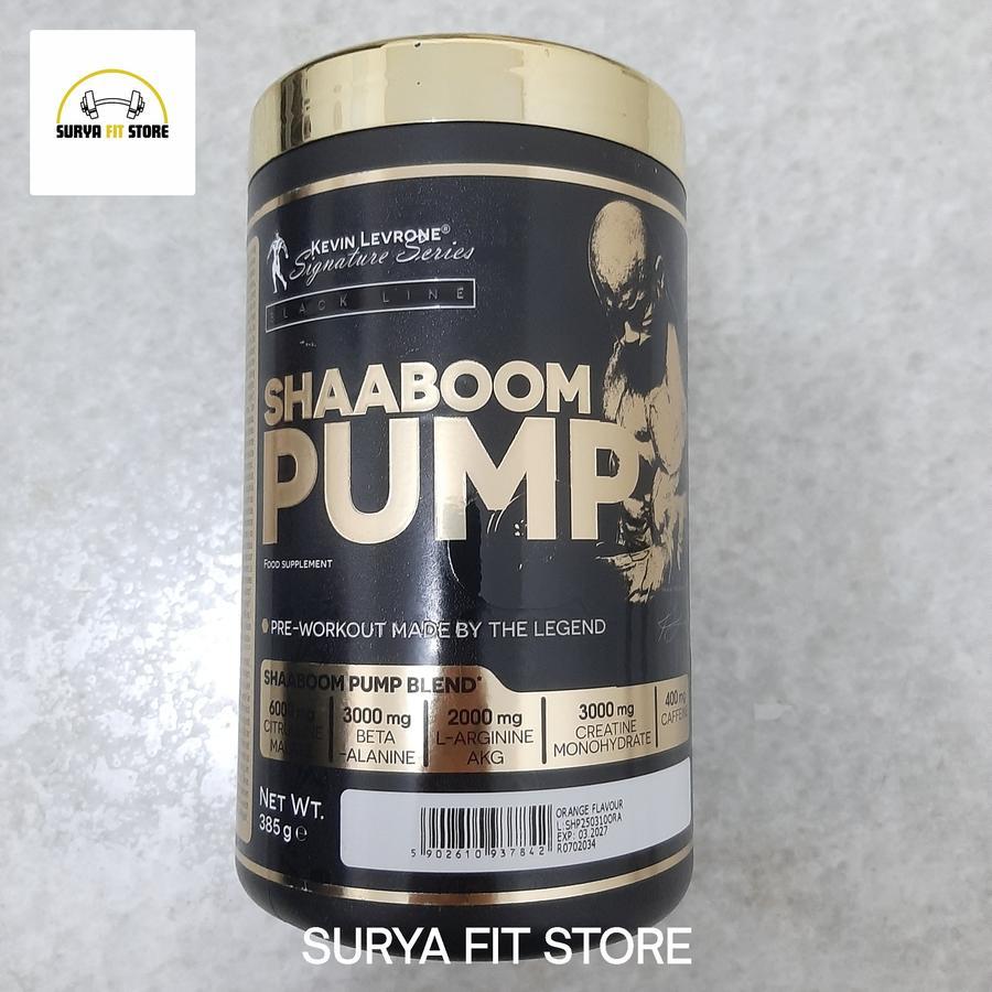 Jual KEVIN LEVRONE SHAABOOM PUMP PRE WORKOUT 44 SERVINGS PWO | Shopee ...