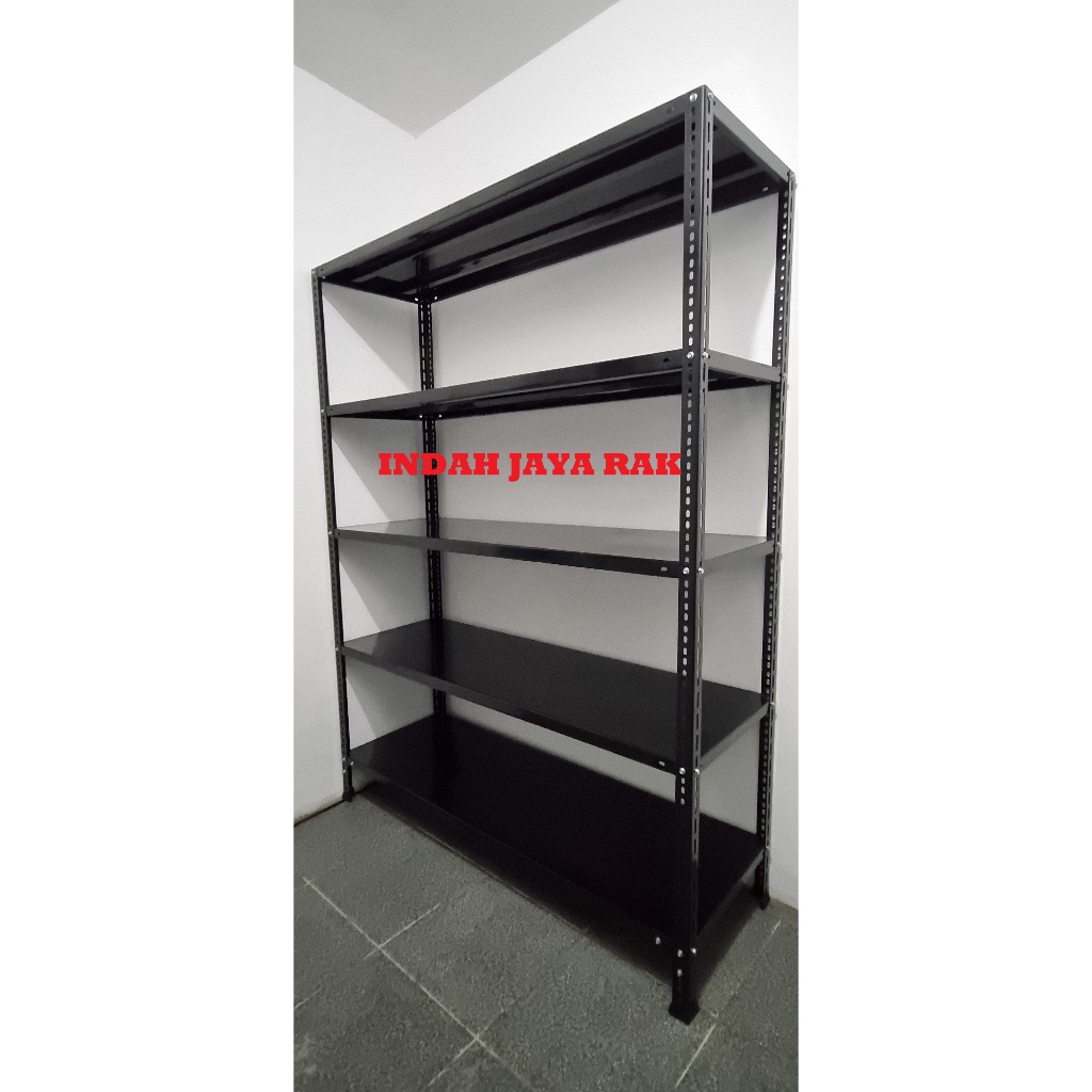 Jual RAK BESI TEBAL 150x50x200cm Gudang Toko Kantor Pabrik | Lemari ...