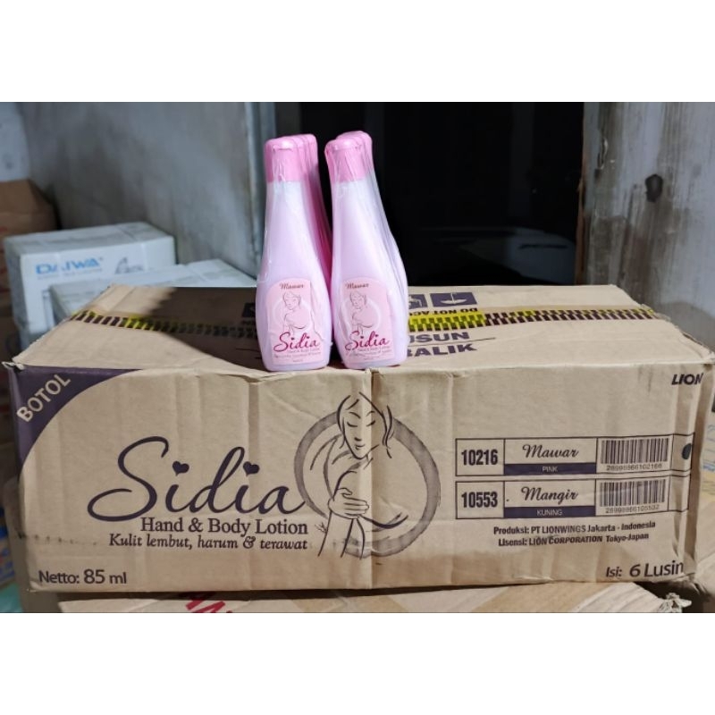 Jual sidia hand body per karton 72 pcs | Shopee Indonesia