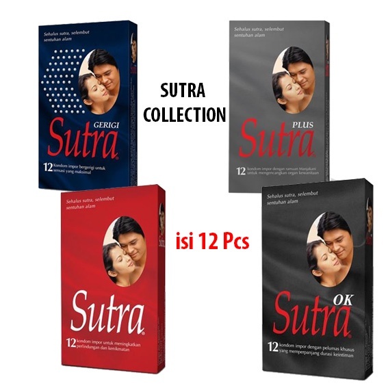 Jual Kondom Sutra 1 Pack 12 Pcs Condom Collection Sutra Biru, Sutra ...