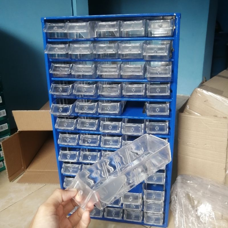 Jual Rakko rak komponen Racco isi 60 laci 48 laci 24 laci | Shopee ...