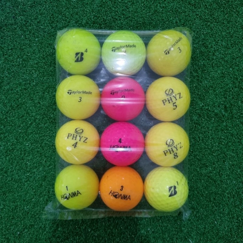 Jual Bola Golf Second / bekas B super campur merk Foto Asli | Shopee ...