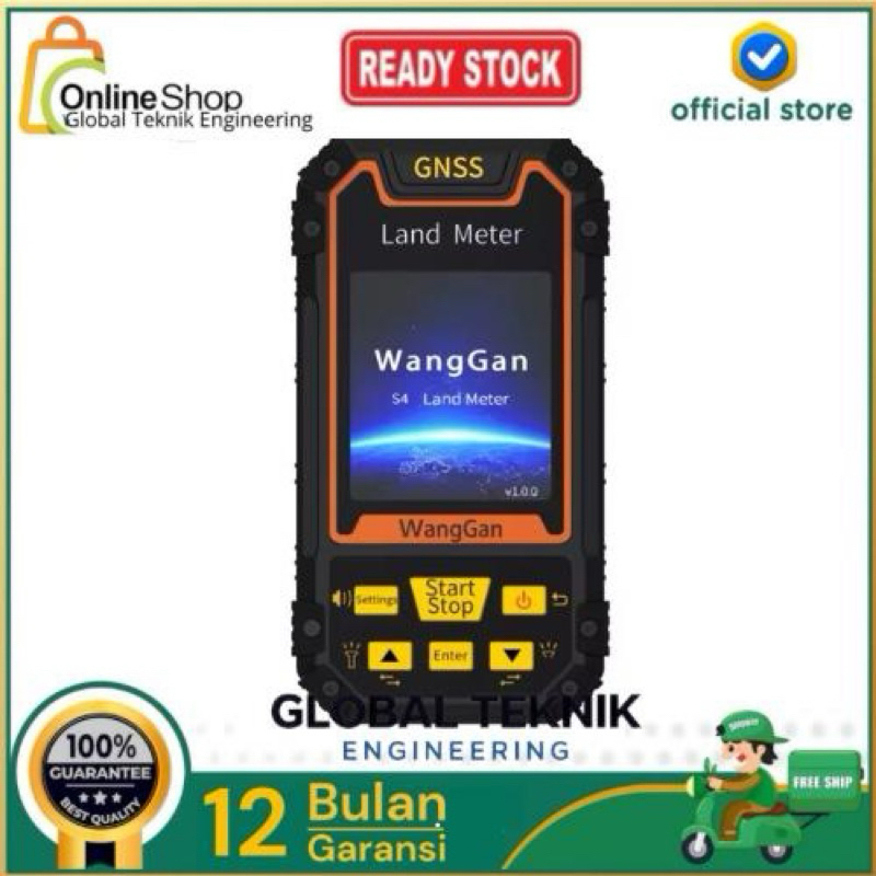 Jual Land Meter Survey GPS Equipment GNSS S3 WangGan Survei Area Tanah ...
