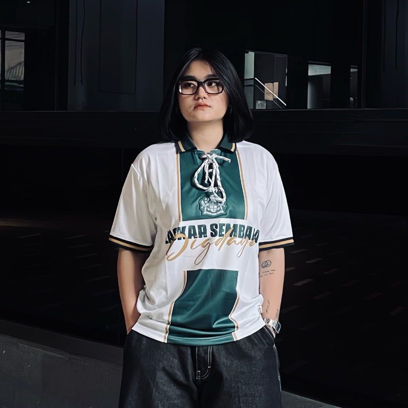 Jual LASKAR SEMBADA DIGDAYA - Retro Jersey White | Shopee Indonesia