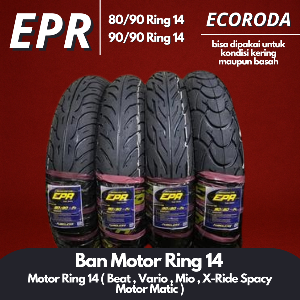 Jual Ban Ring 14 Motor Beat Vario Matic Mio Tubles Ukuran 8090 9090 ...