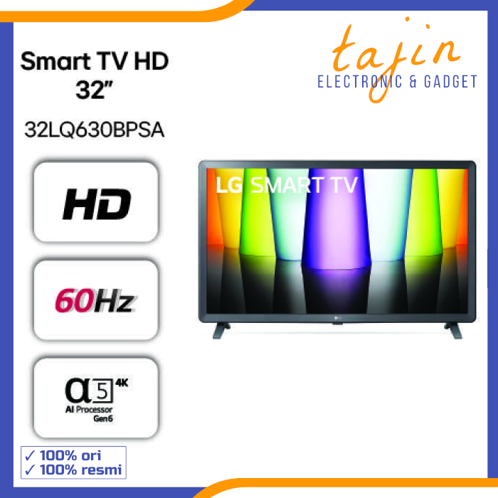 Jual LG 32LQ630BPSA 32 inch 32LQ63 Smart TV - Garansi Resmi | Shopee ...