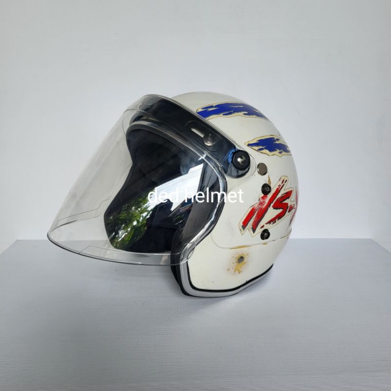 Jual helm honda NSX // helm jadul // helm honda jadul | Shopee Indonesia