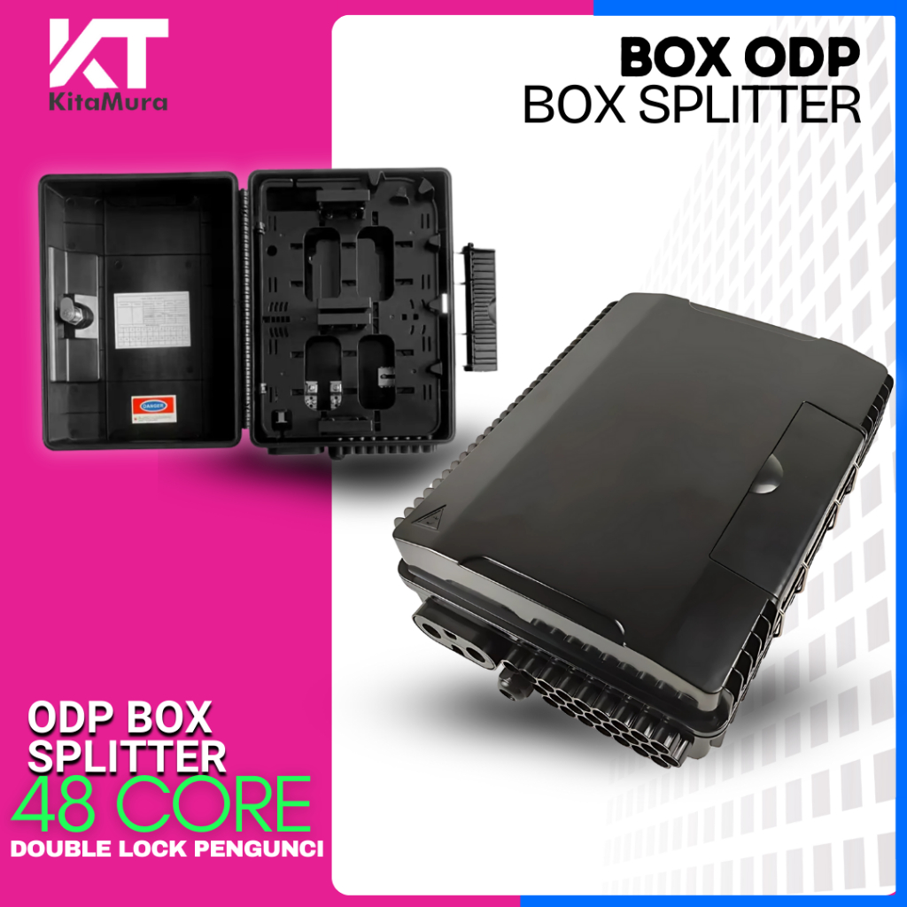 Jual ODP 24-48 Core Model Box Splitter / ODP Box 24-48 Core Kosongan ...