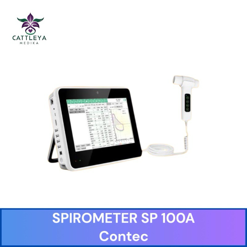 Jual Spirometer Contec SP 100A - Digital Portable Spirometer SP100A / Spirometer SP-100A ...