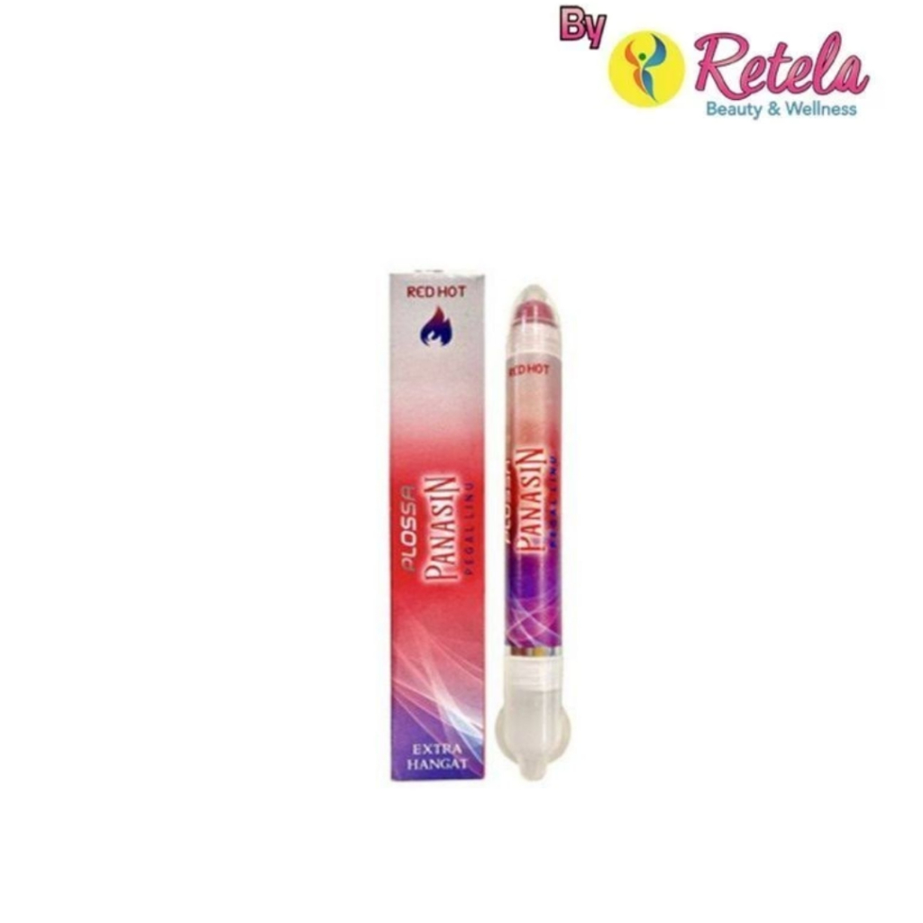 Jual PLOSSA INHALER & ROLL ON - MINYAK ANGIN PANASIN RED HOT - 10ML ...