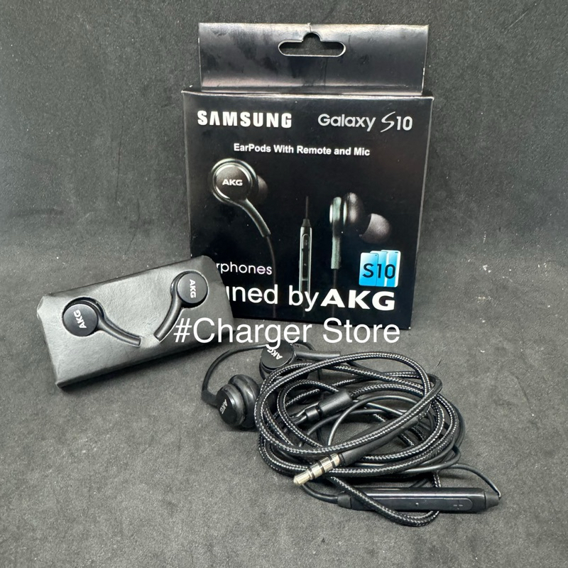 Jual Headset Handsfree Samsung S10 AKG Tuned By AKG Original | Shopee Indonesia