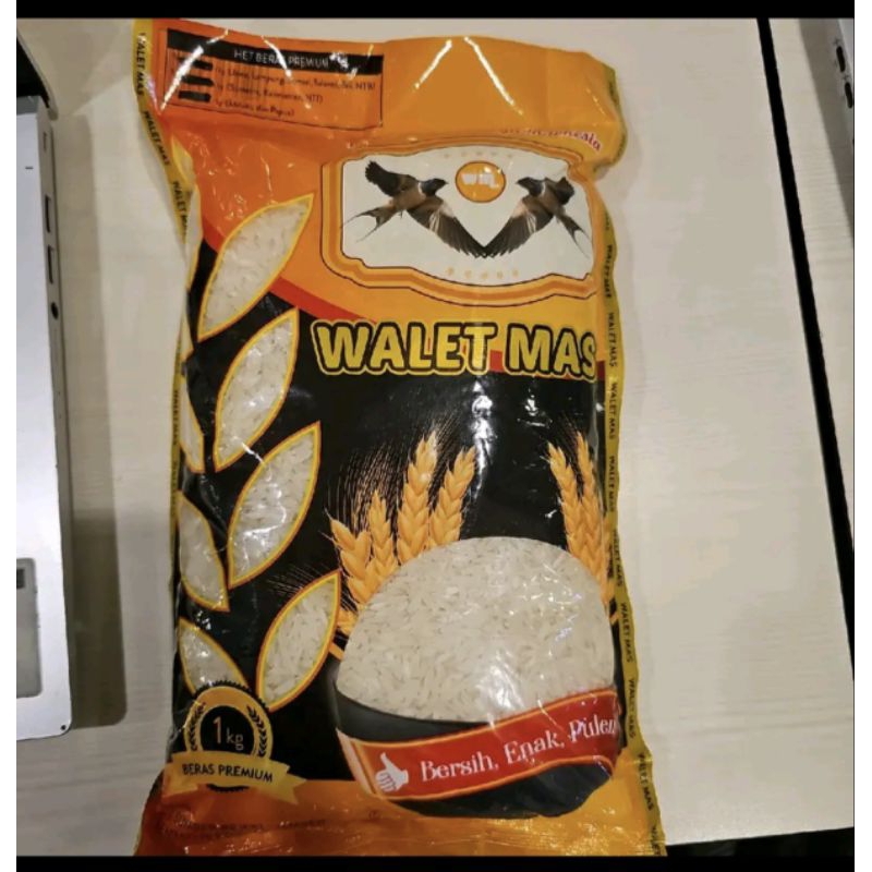Jual Beras Premium Walet Mas 1kg | Shopee Indonesia